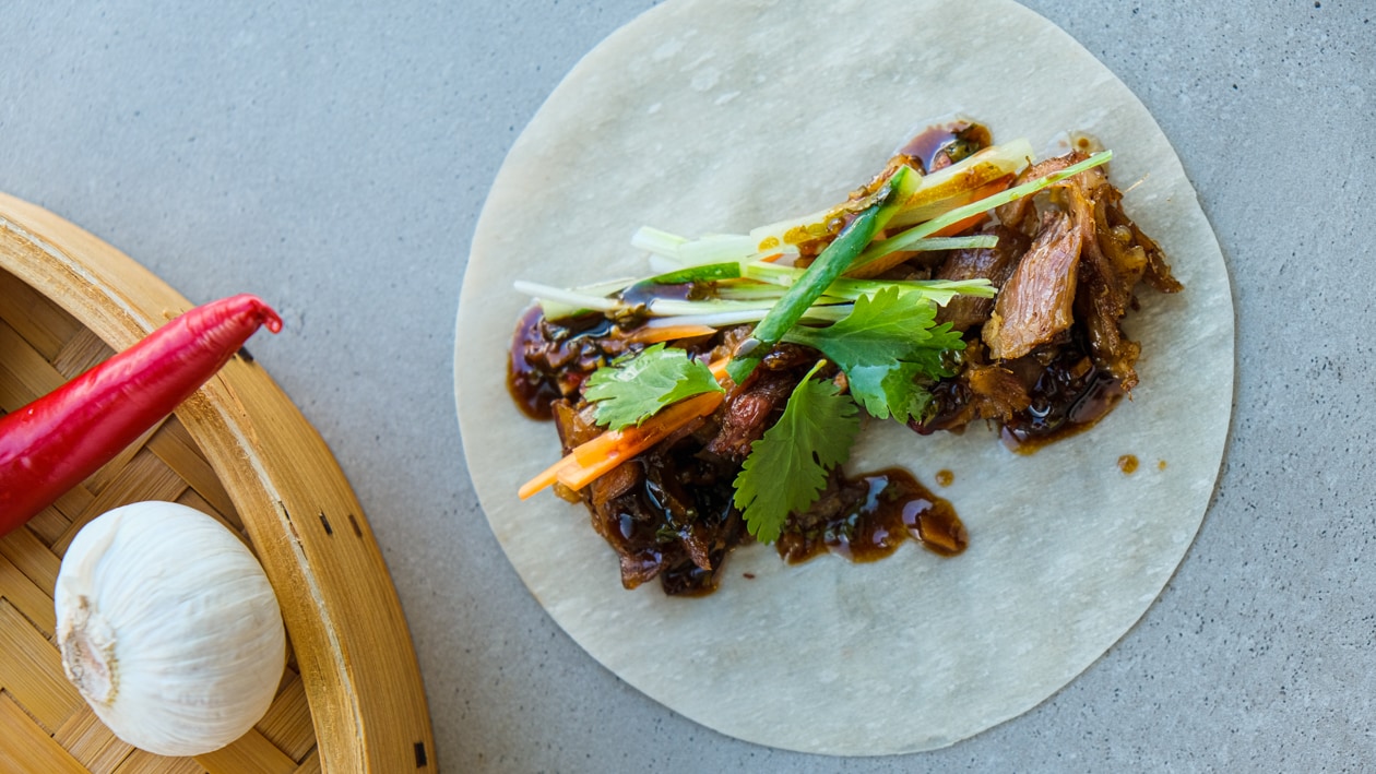 Pinnekjøtt a la Crispy duck - Oppskrift